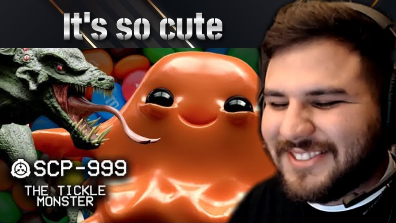 Reacting To Scp 999 The Tickle Monster Safe Amorphous Scp Group