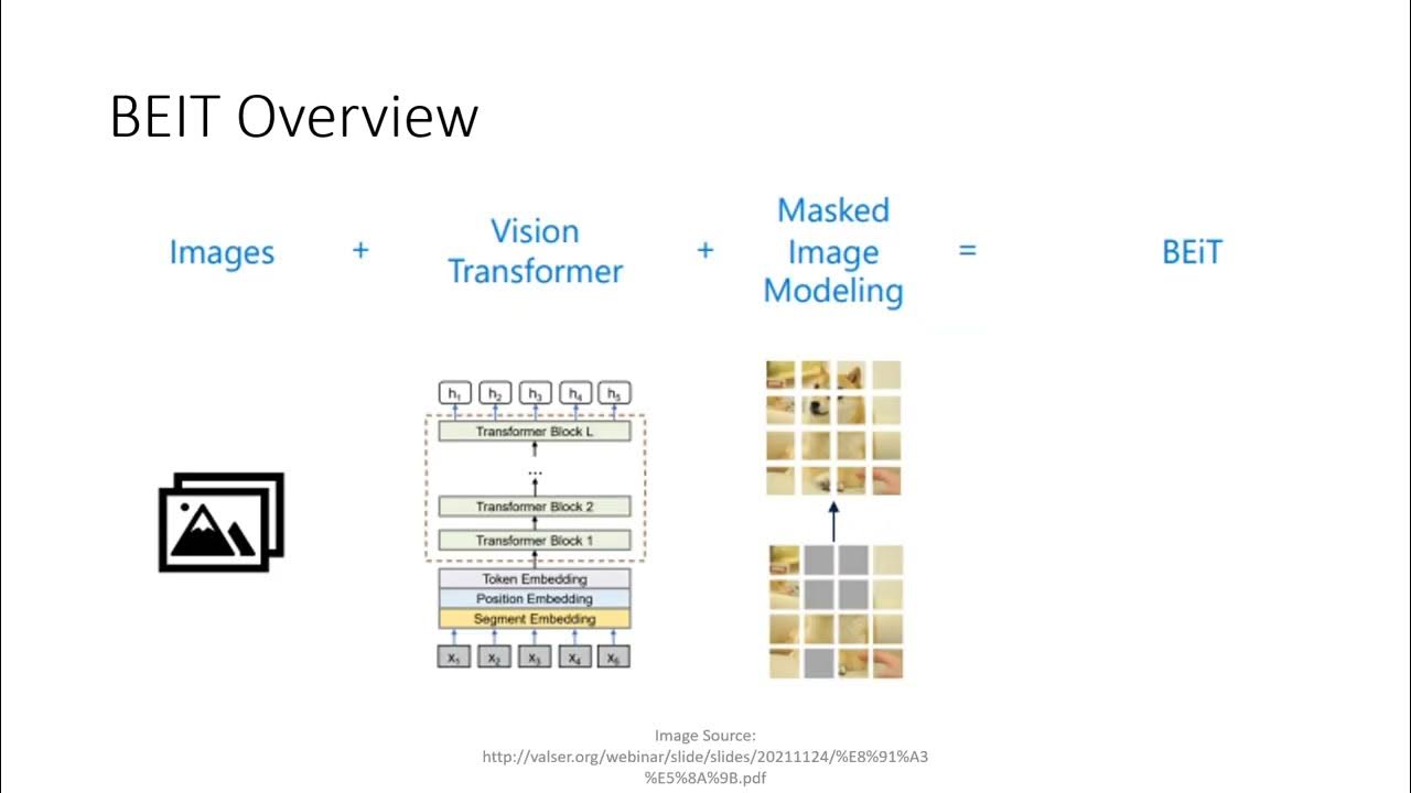 BEIT: BERT pre training of image transformers - YouTube