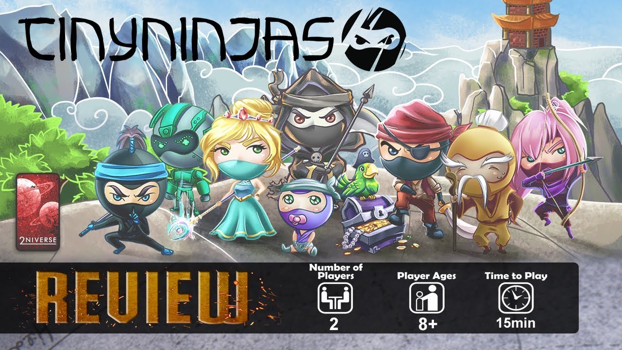 Tiny Ninjas Review | Portable 2 player game | Quick and Fun - YouTube
