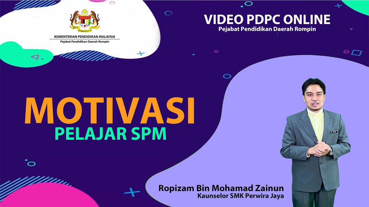 MOTIVASI PELAJAR SPM - YouTube