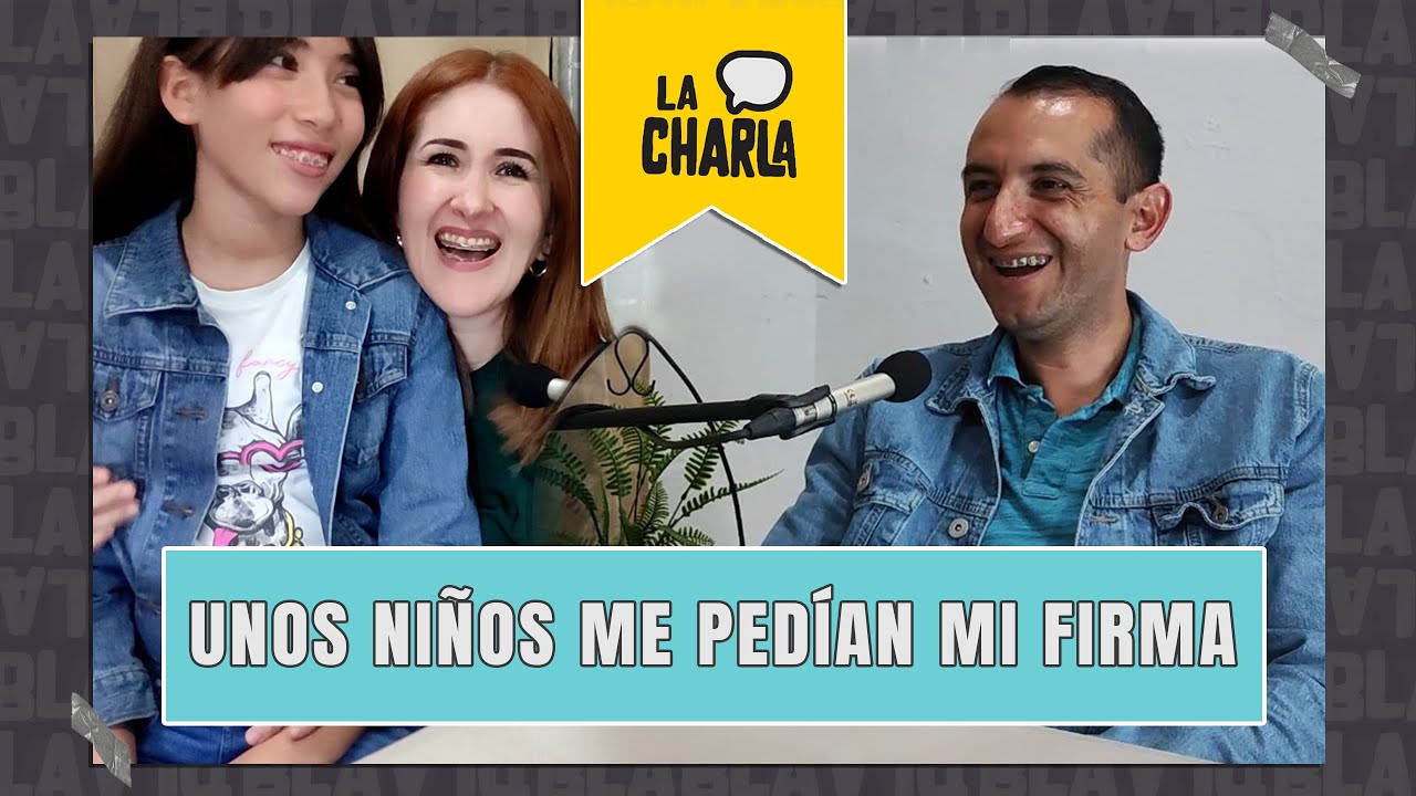 La Charla | Anna Victoria. Unos niños de la primaria me pedían mi firma ...