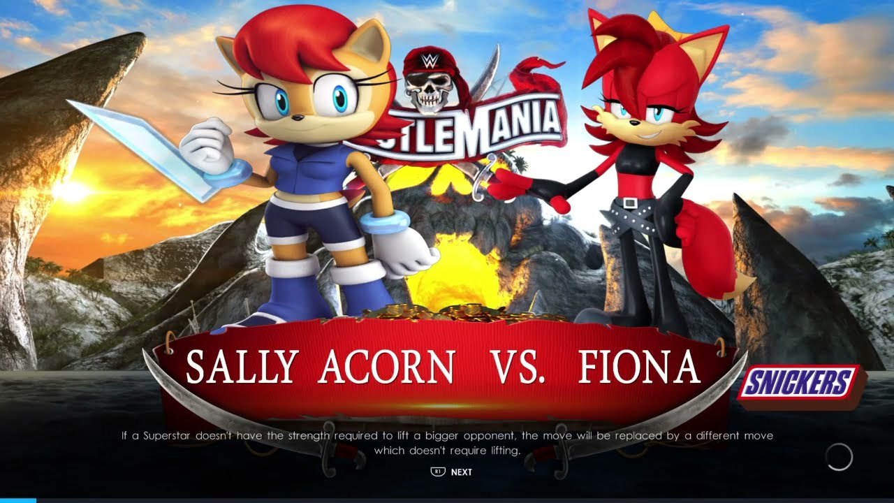 WWE 2K22/DCWA 2K22 SEASON PREVIEW: Sally Acorn Vs. Fiona Fox - YouTube