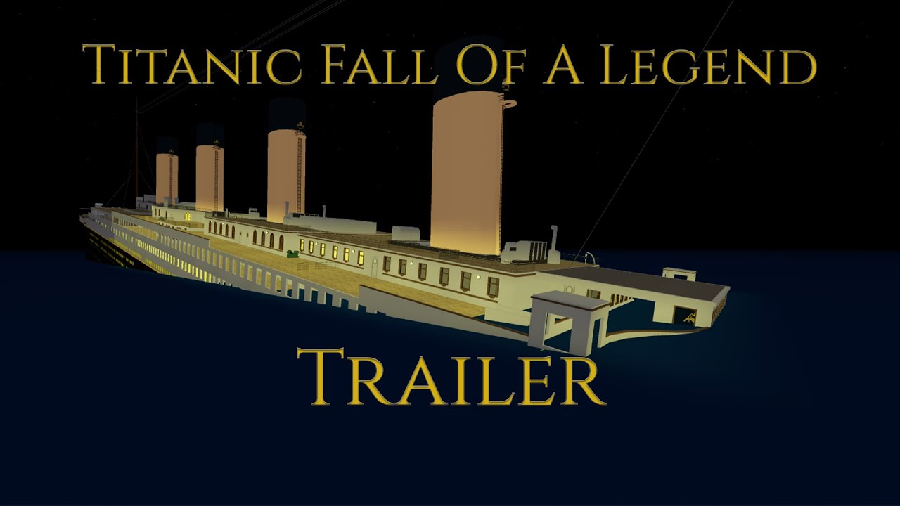 TITANIC ROBLOX GAME TRAILER - YouTube