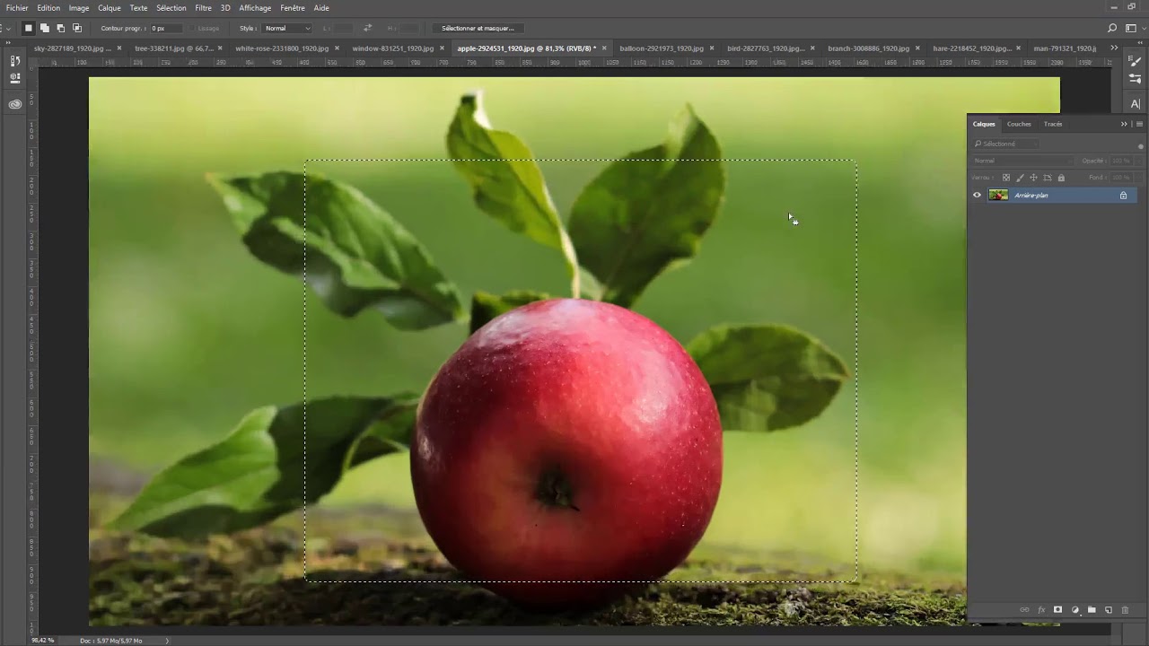 Tuto Maîtriser les outils de détourage de Photoshop - YouTube