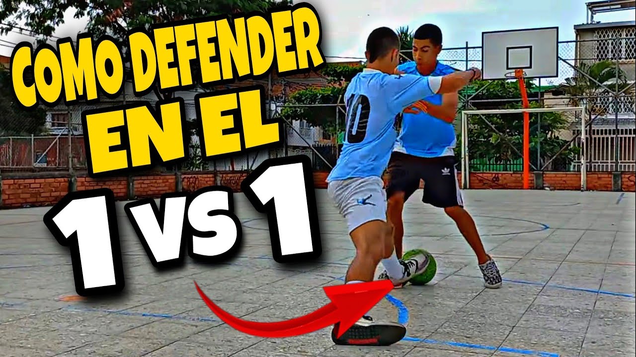 Como DEFENDER Un 1 VS 1 En El FÚTBOL - YouTube