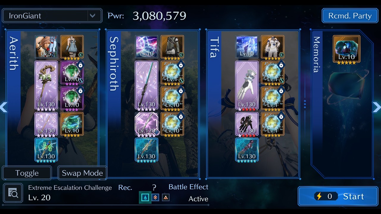FF7 EC - Iron Giant - Extreme Escalation Challenge - Lv. 20 - YouTube