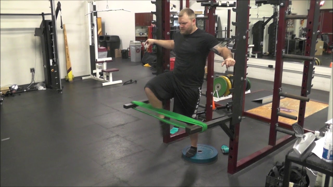 Quad Standing Banded Kicks OCI Oscillatory Isometrics Triphasic ...