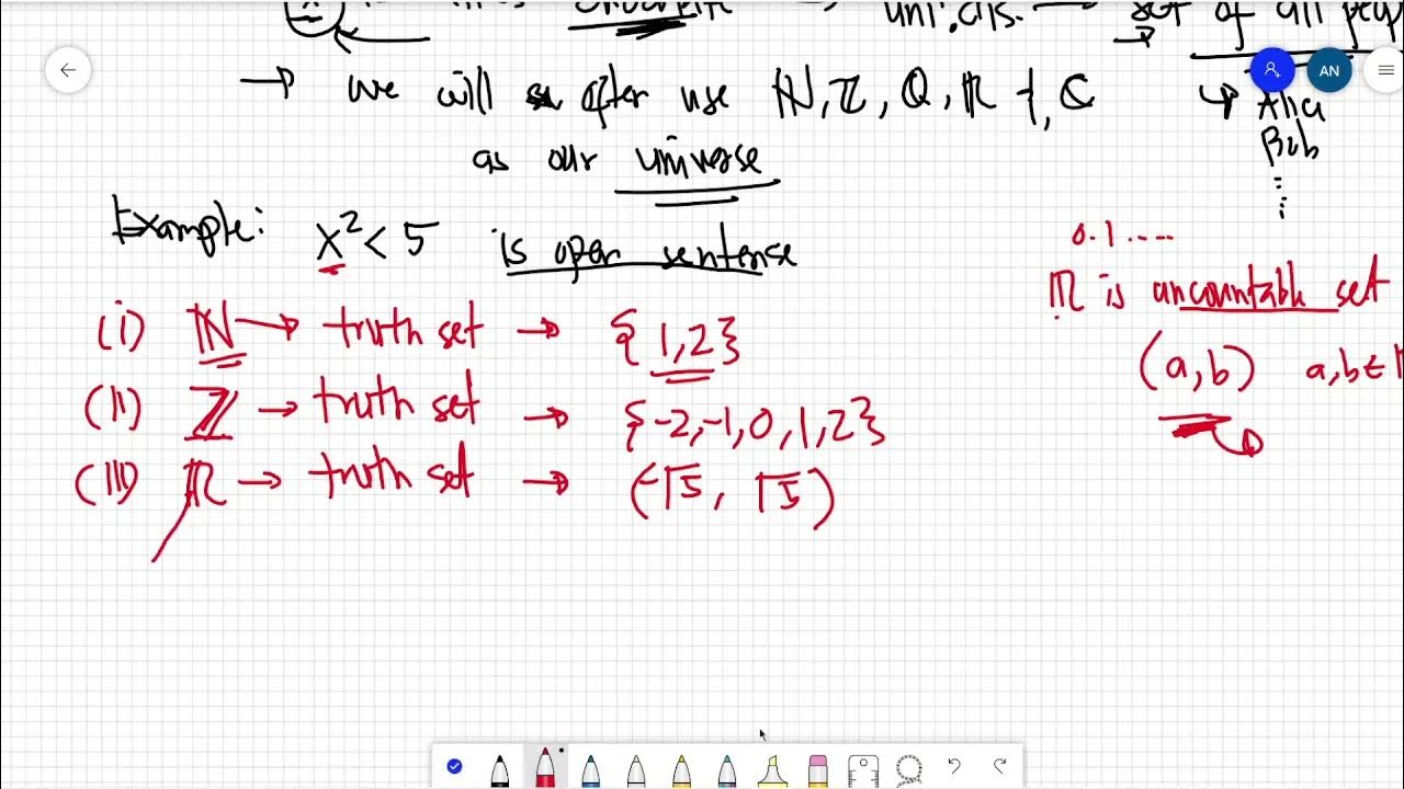 Existential and Universal Quantifiers - YouTube