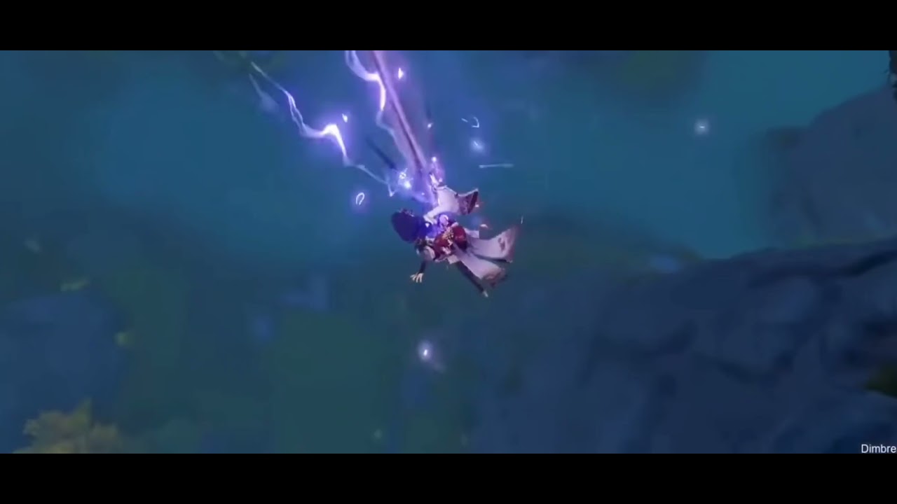 Baal Elemental Burst Plunge Attack | Genshin Impact - YouTube