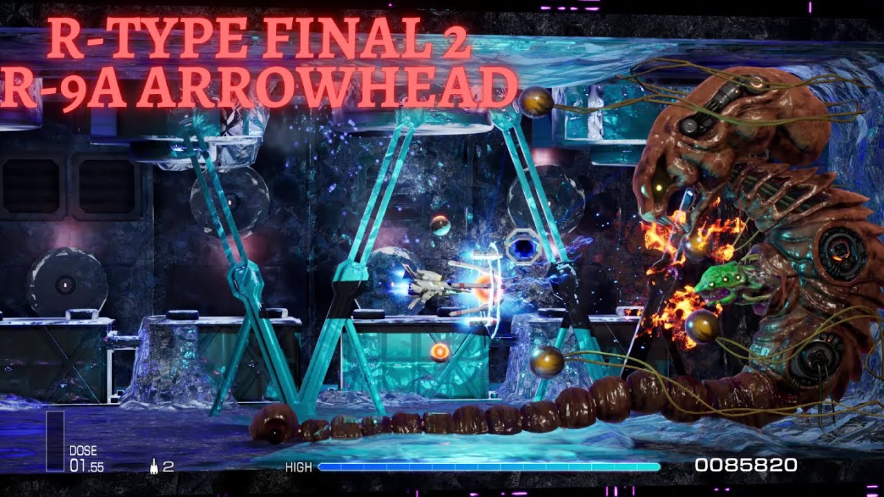 R-Type Final 2 - R-9A Arrow-Head | R-Typer 3 Difficulty | Stage 1.0 ...