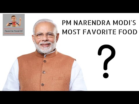 Favorite Food Of PM Narendra Modi - YouTube