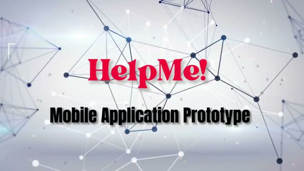 HelpMe! App Prototype - HCI - YouTube