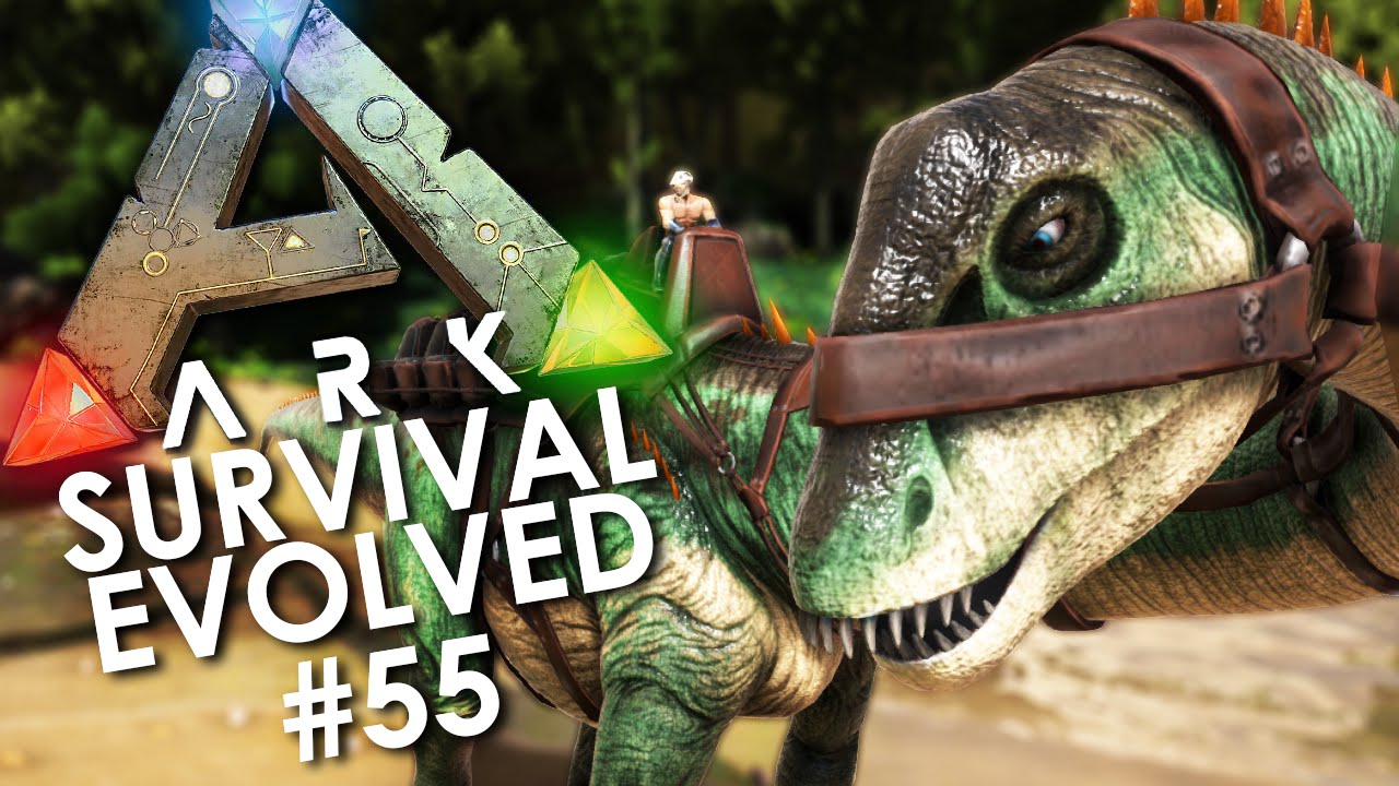 ARK: Survival Evolved - Episode 55 | Taming the New DIPLODOCUS! - YouTube