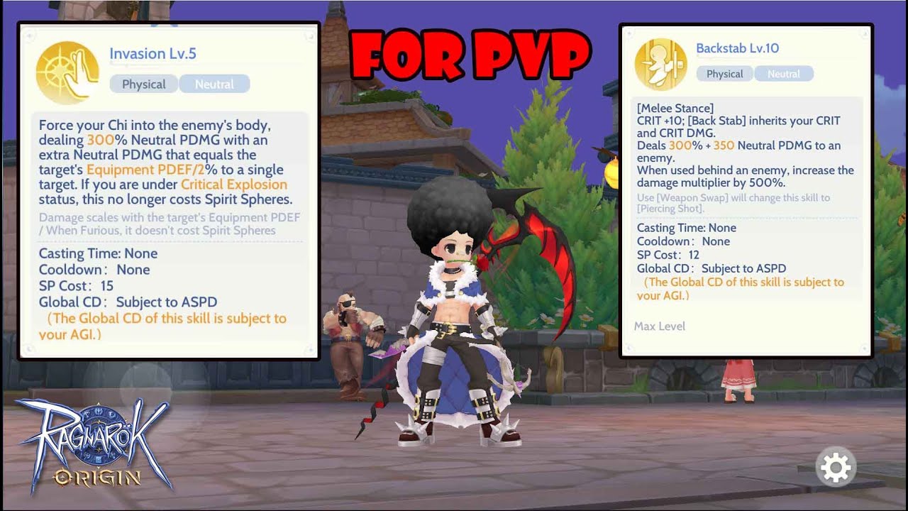 STALKER INVASION VS STALKER BACKSTAP FOR PVP ? RAGNAROK ORIGIN ! - YouTube