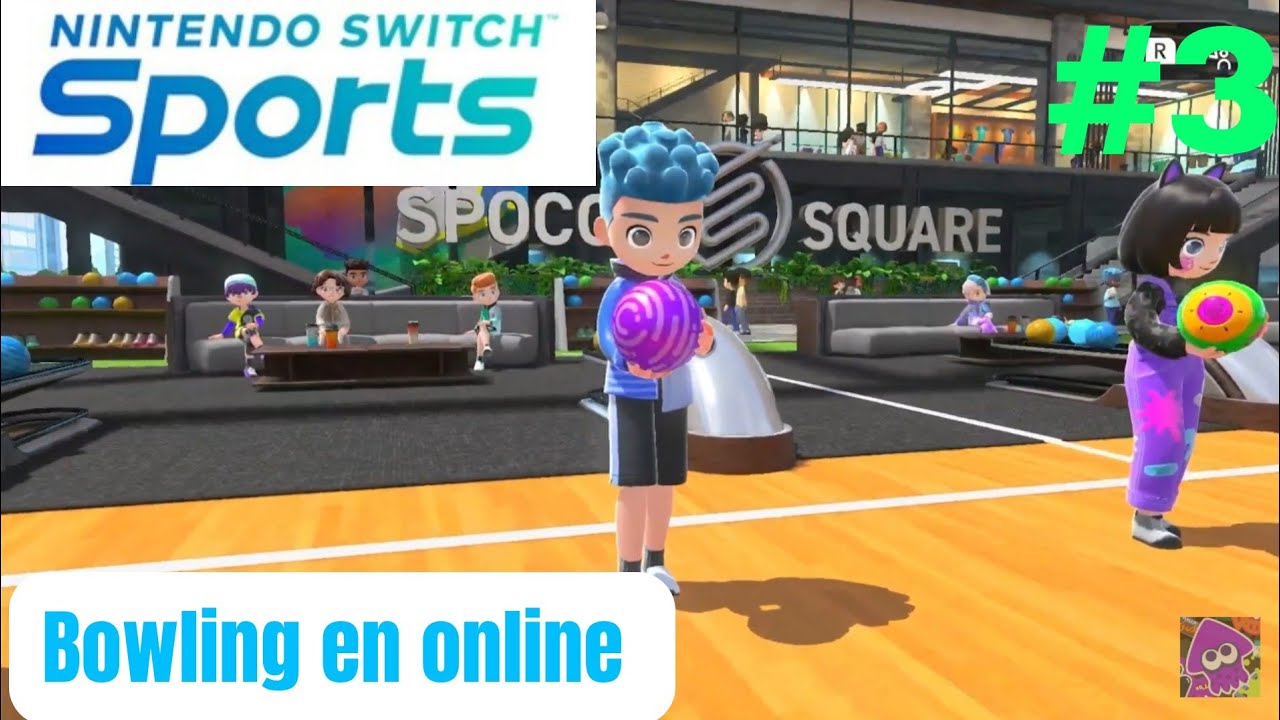 Objectif strike (Nintendo switch sport) [#3 bowling] - YouTube