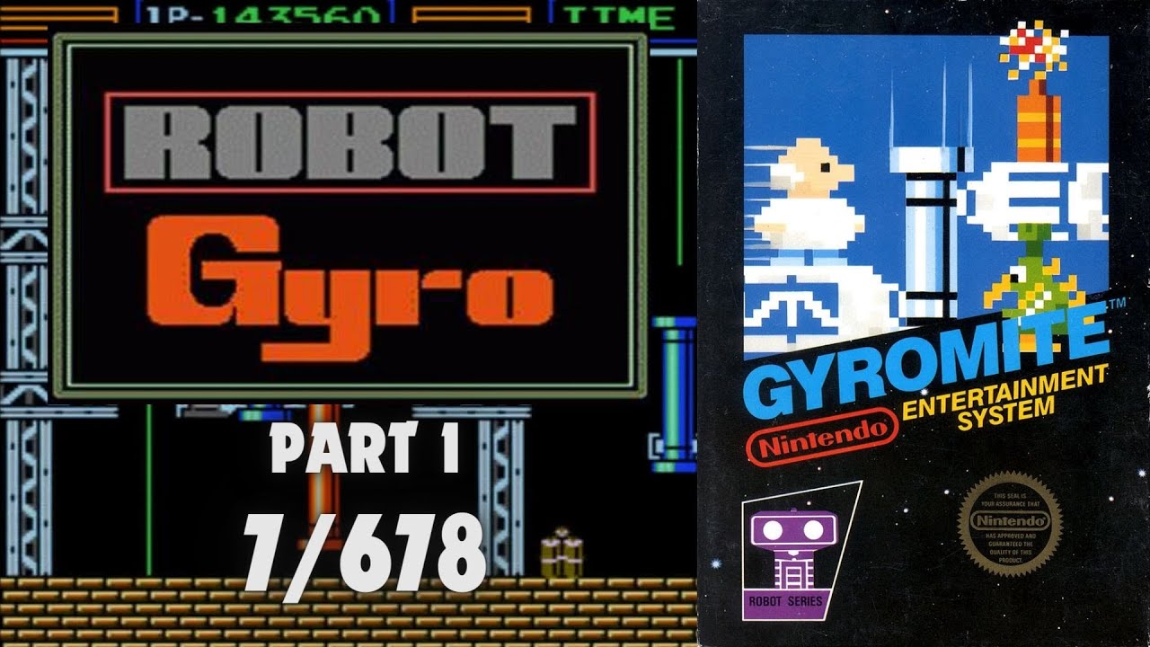 Gyromite - 1 of 2 - Game A | Playing All Nintendo NES NA Games! | 7 of ...