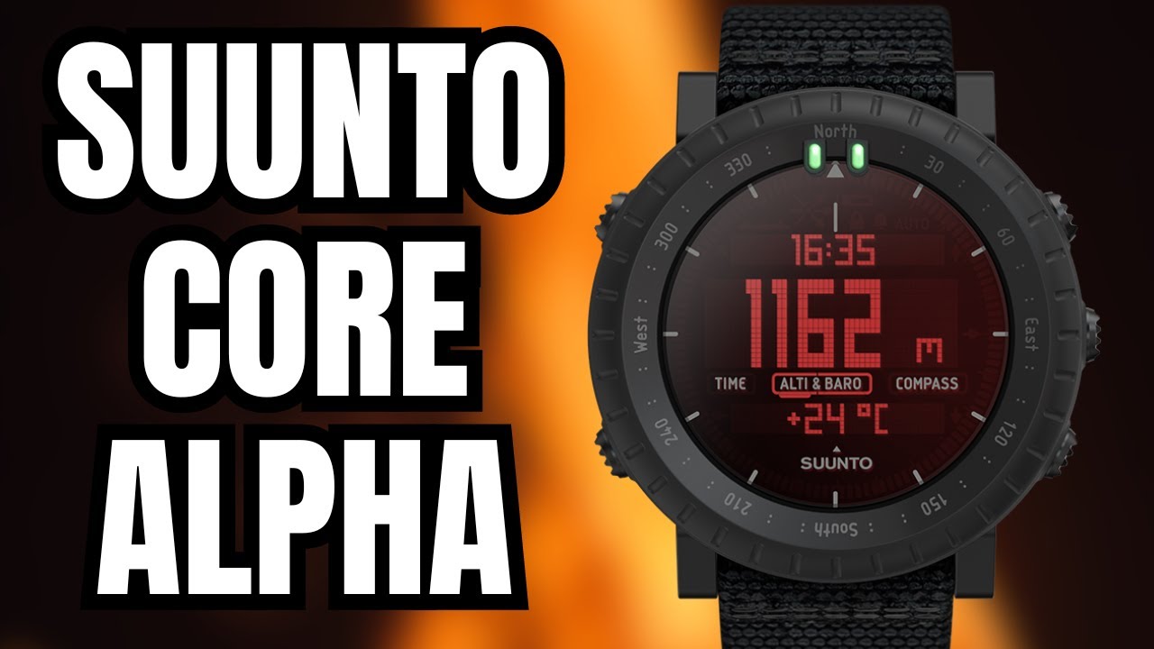 Suunto Core Alpha Stealth Review - YouTube