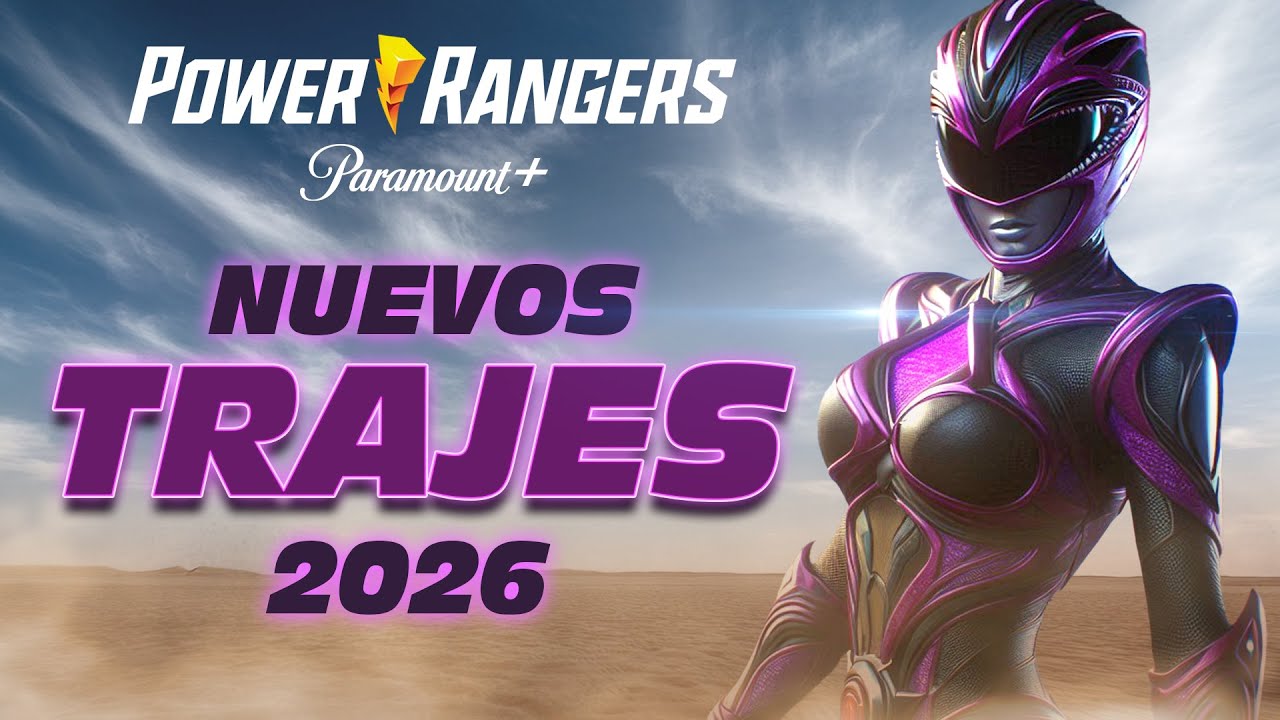 Power Rangers Reinicio 2026 y los Nuevos Trajes de Paramount - YouTube