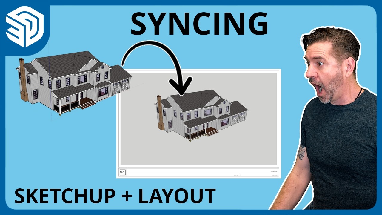 Syncing SketchUp and LayOut with Templates - YouTube