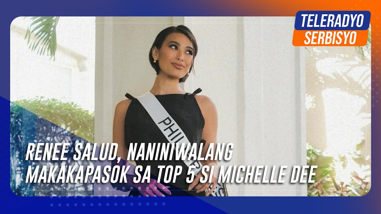 Renee Salud, naniniwalang makakapasok sa Top 5 si Michelle Dee sa Miss ...