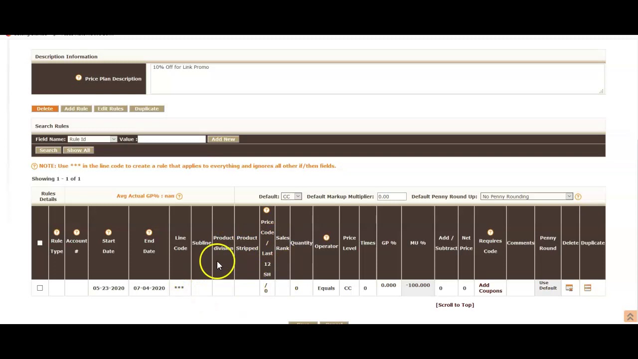 Sales Promo Coupon in Fuse5 RevParts Management: How To Cre - YouTube