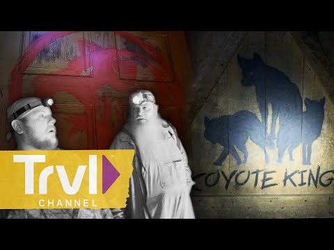 Mysterious Cloaked Figures Surround the AIMs Team | Mountain Monsters | Travel Channel