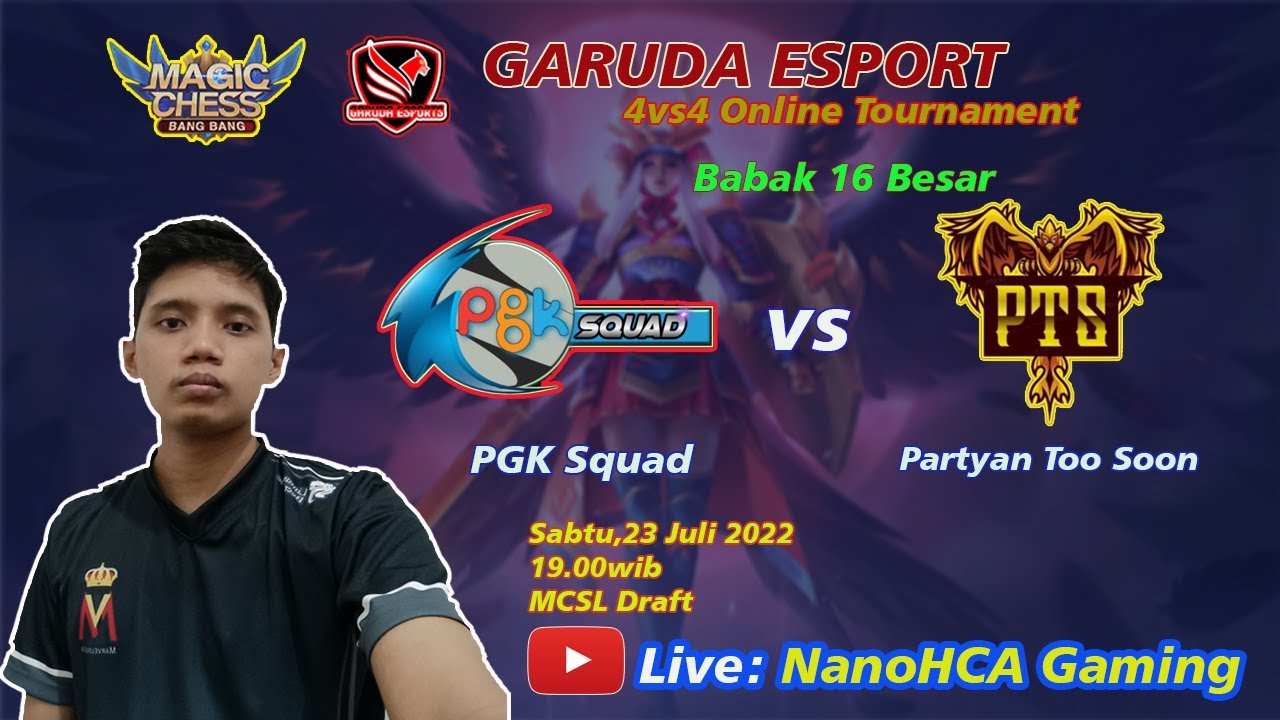 LIVE: Semifinal & Final GARUDA ESPORT 4vs4 Online Tournament Season 1 - YouTube