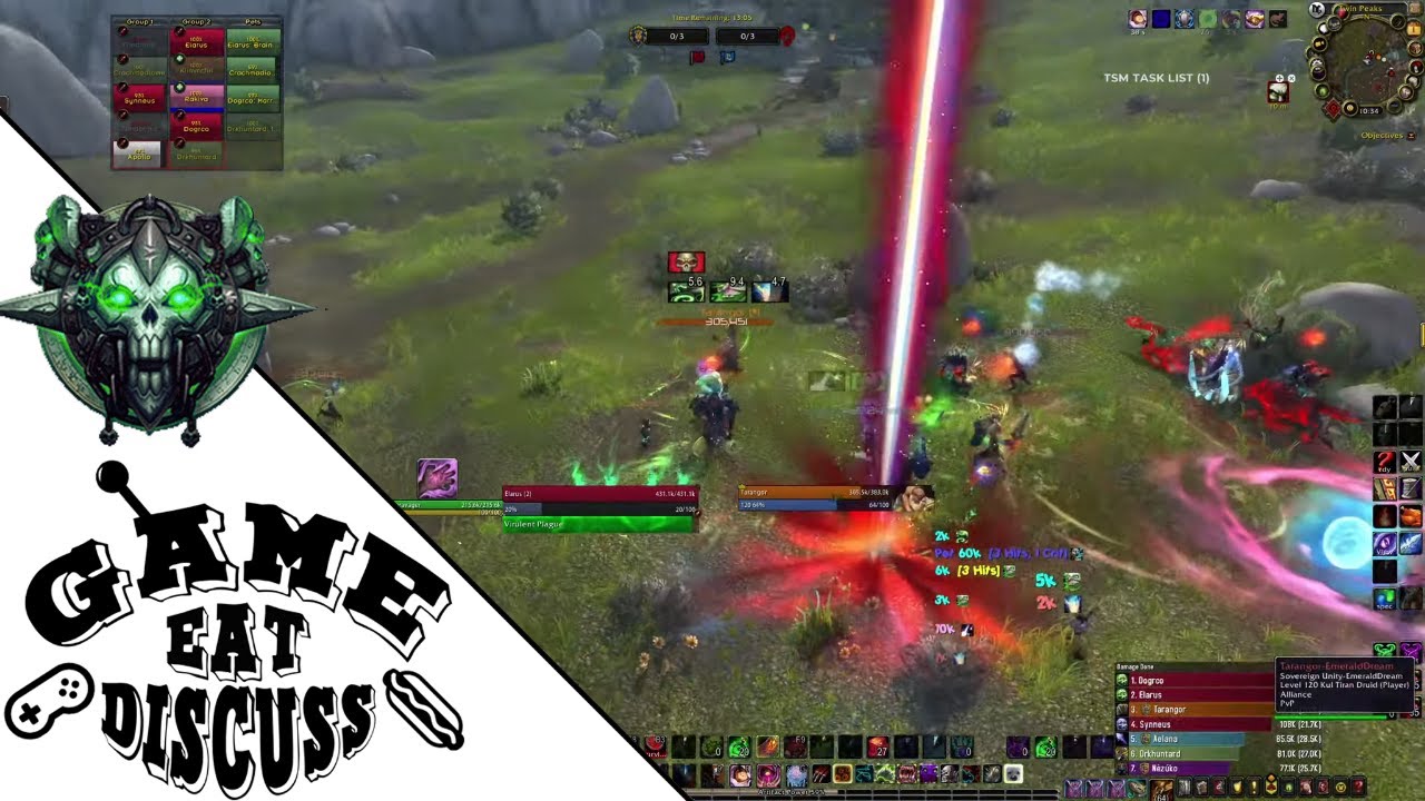Fighting My UI More Than Players » WoW BFA Unholy DK PVP - YouTube