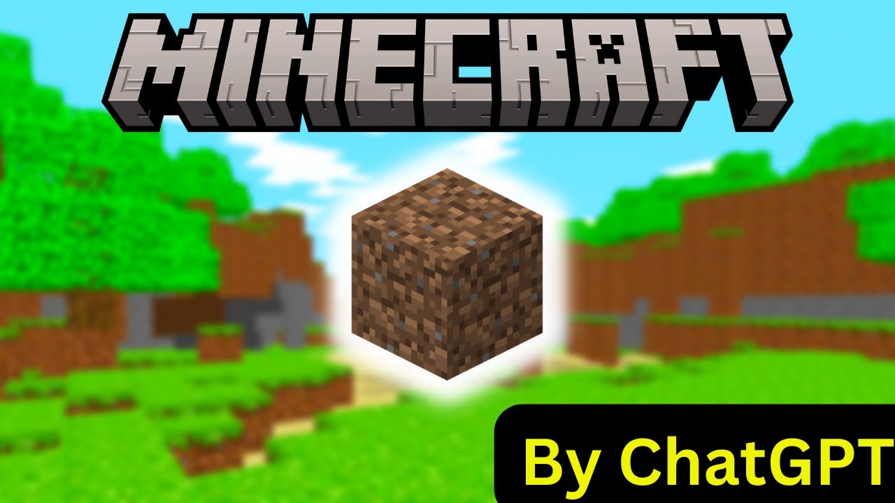 The Dirt Block: A Minecraft Classic | A ChatGPT Video Essay - YouTube