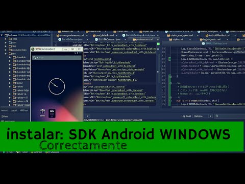 Cómo instalar correctamente SDK de Android en Windows 2014 - YouTube