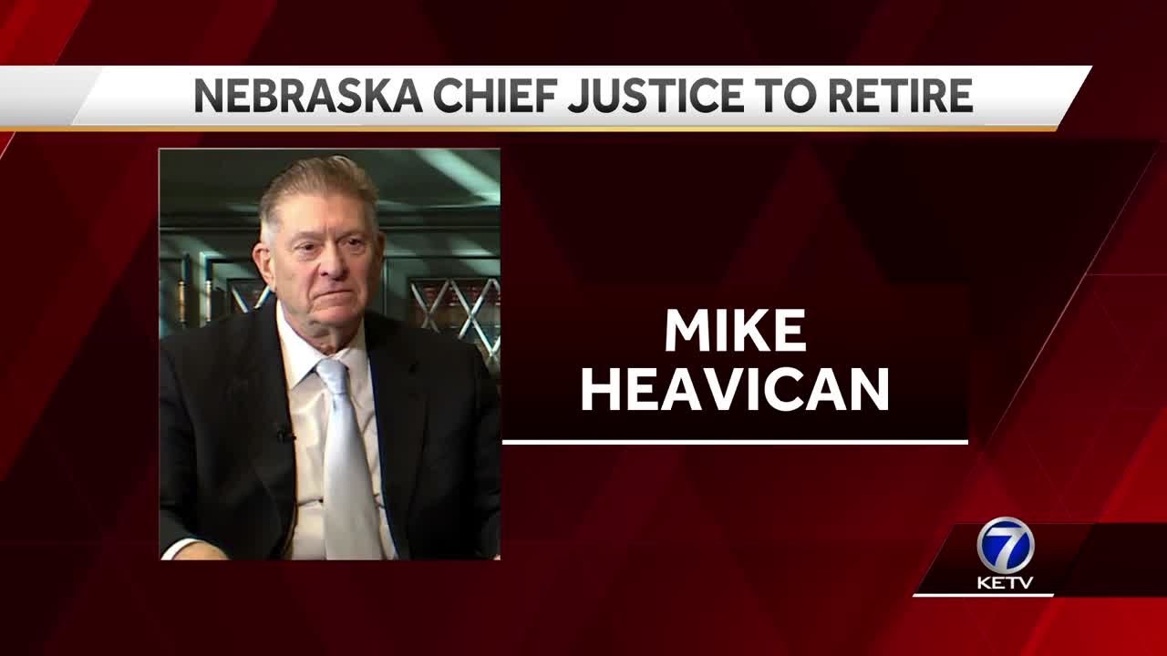 Nebraska Supreme Court Chief Justice Mike Heavican to retire at the end ...