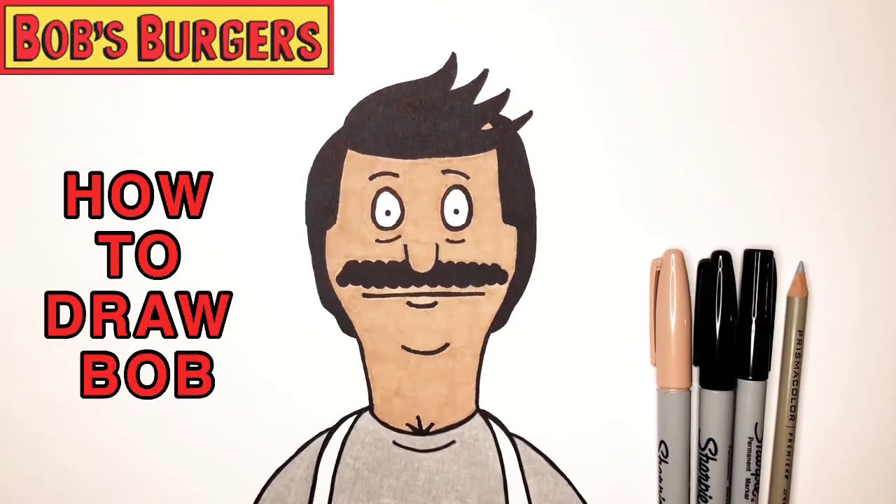 How to Draw Bob | Bob’s Burgers 🍔 - YouTube