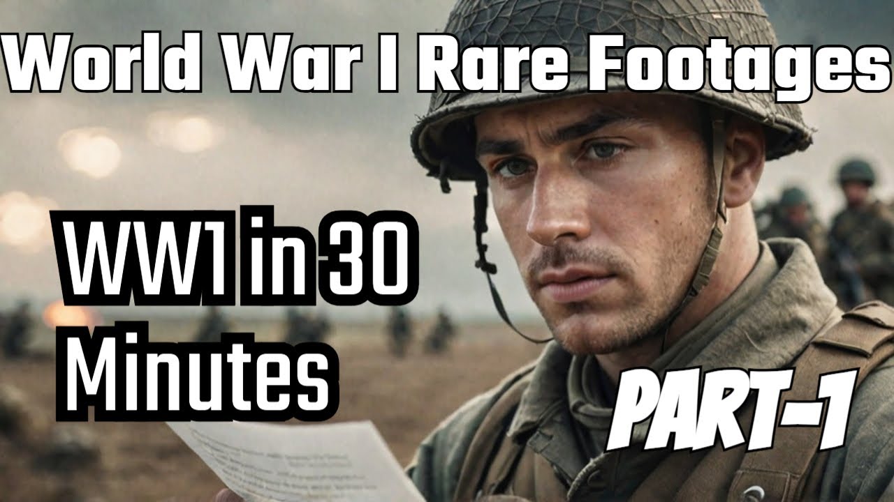 World War I Documentary With Some Rare Footages (Part 1 of 2) - YouTube