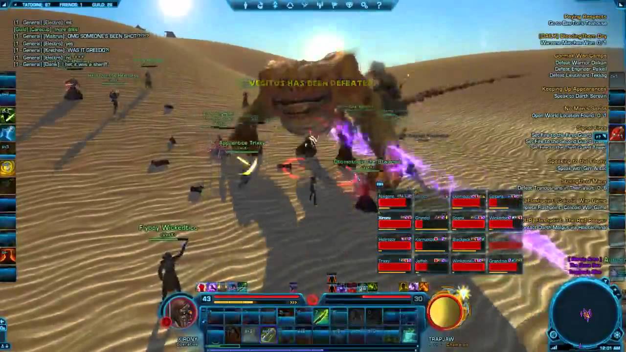 SWTOR World Boss TrapJaw - YouTube