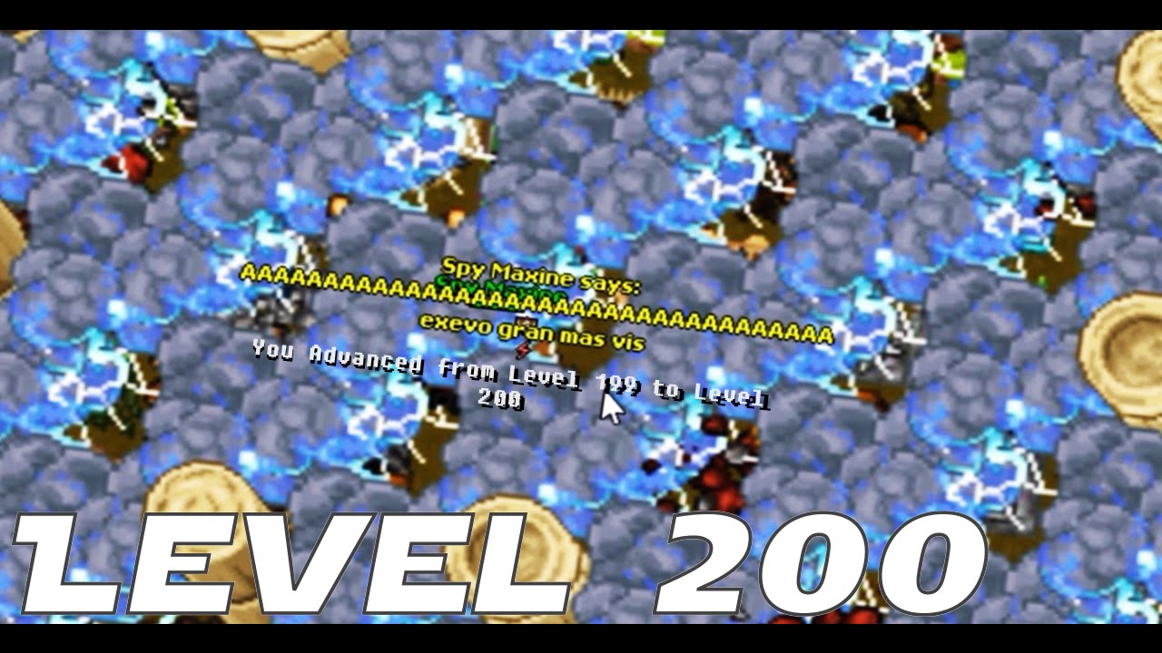 [Tibia] Agora eu sou High Level #Sqn - YouTube