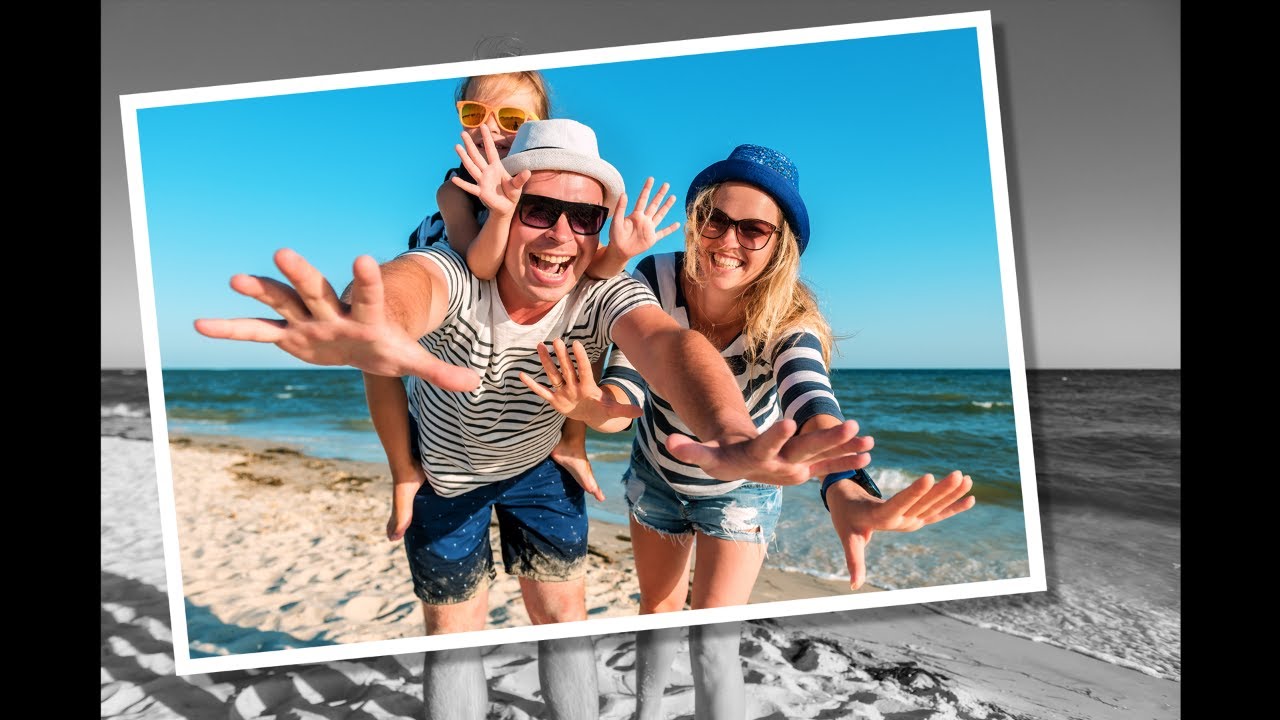 Photoshop Picture in Picture Effect - Easy Step-by-Step - YouTube