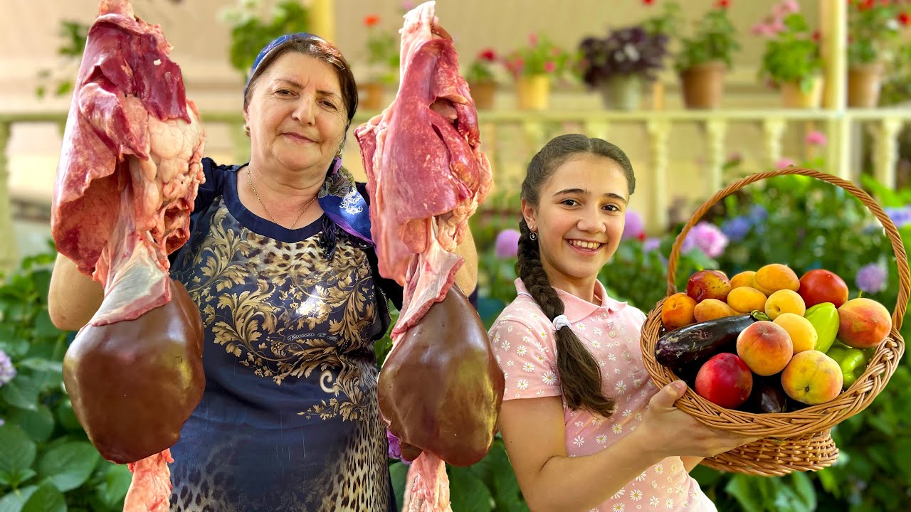 Fried Lamb Liver Recipe in Azerbaijani Style! You will be Addicted to ...