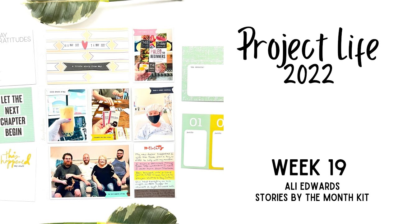 Project Life 2022 | 9x12 Process Video | Week 19 - YouTube