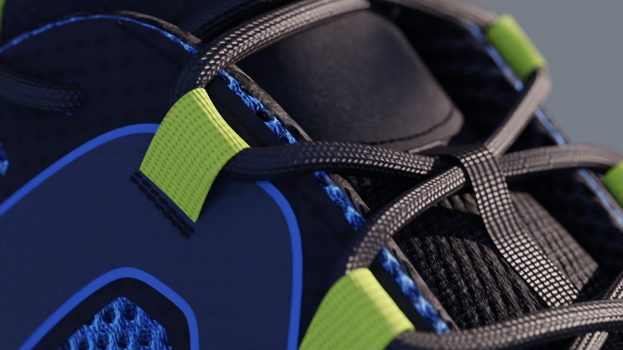 CGI shoes 3d product animation - YouTube