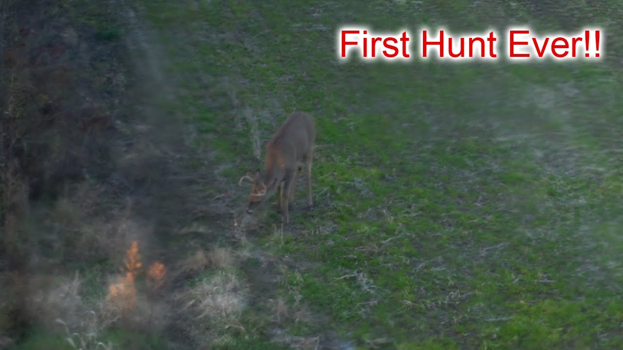 My First Ever DEER HUNT!! - YouTube