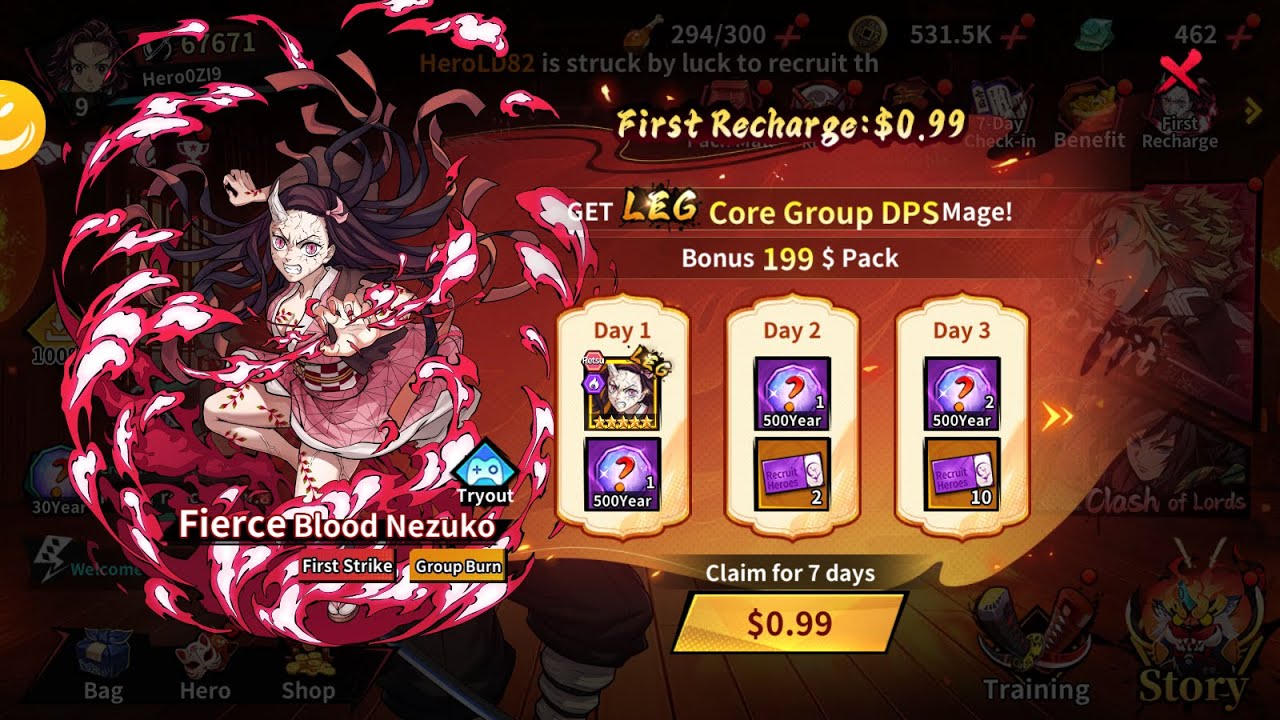 Demon Slayer Hinokami Legend & Free Giftcodes - How To Redeem Code ...