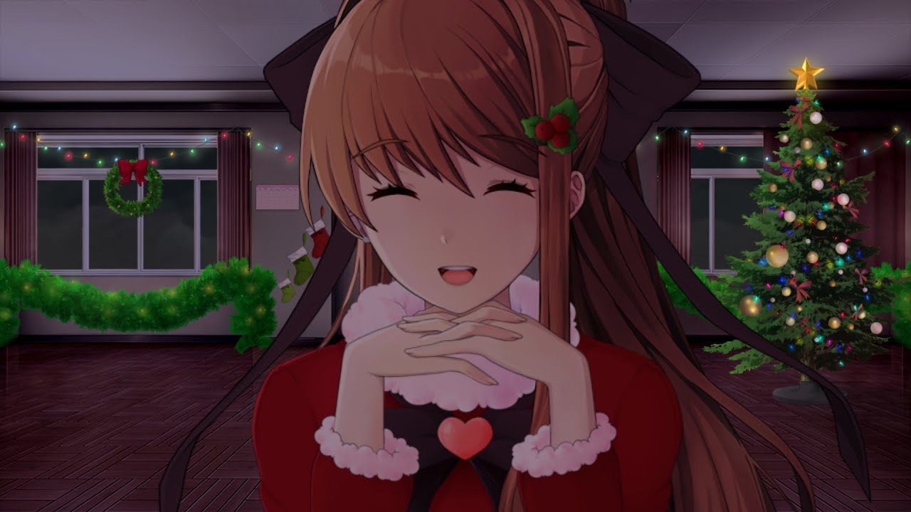 Monika Setup for Christmas - YouTube