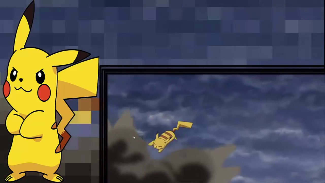 Picachu se convierte en piedra español latino - YouTube