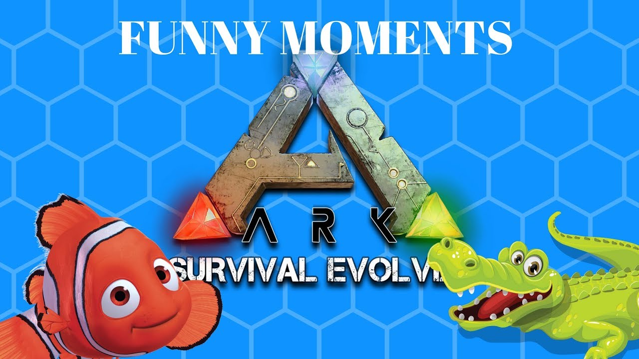 Ark: Survival Evolved Funny Moments- NEMO! and Jumpscares - YouTube