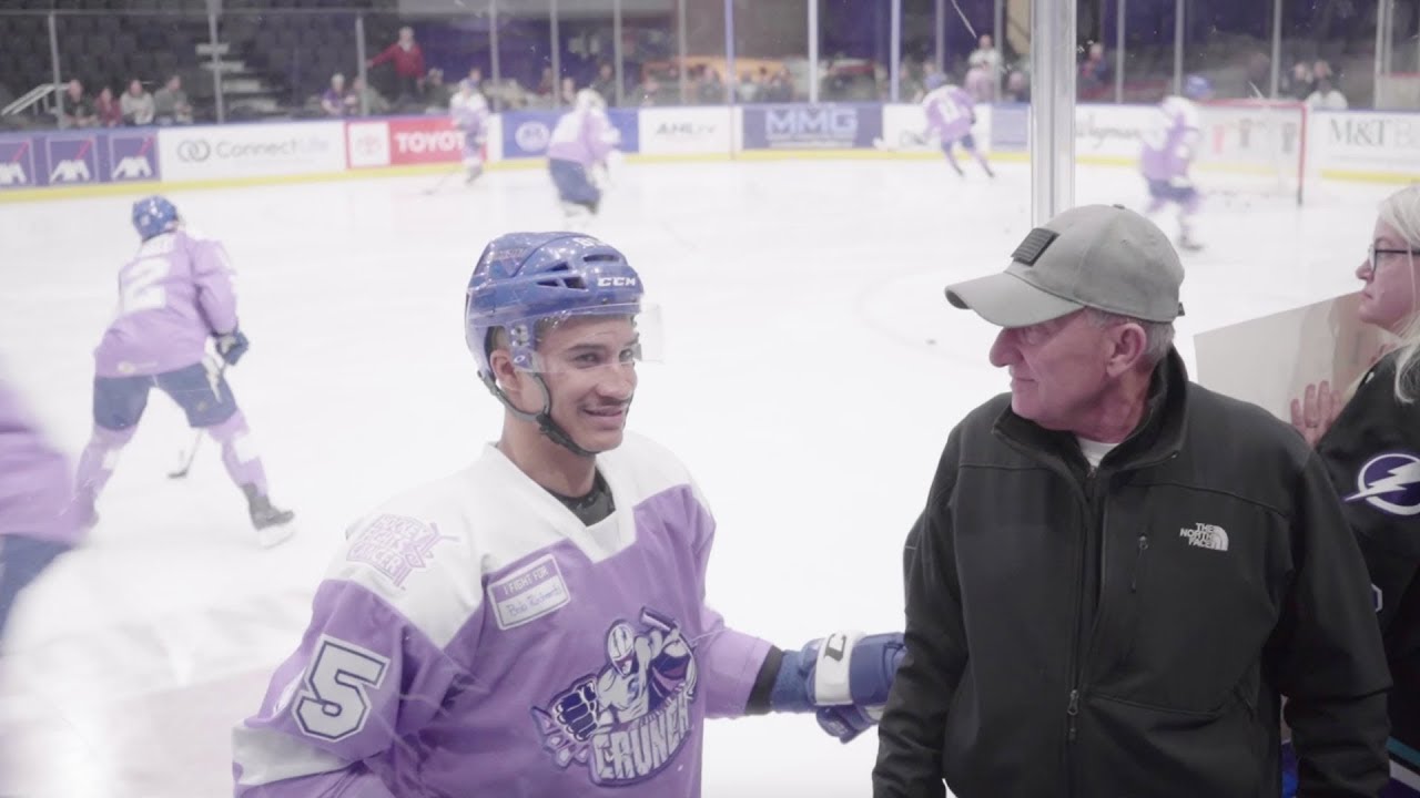 Hockey Fights Cancer | Daniel Walcott & Bob Richards - YouTube