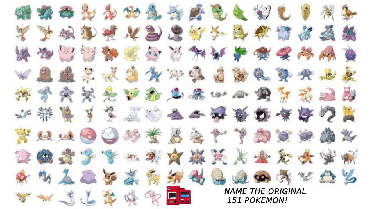 Pokemon List With Names