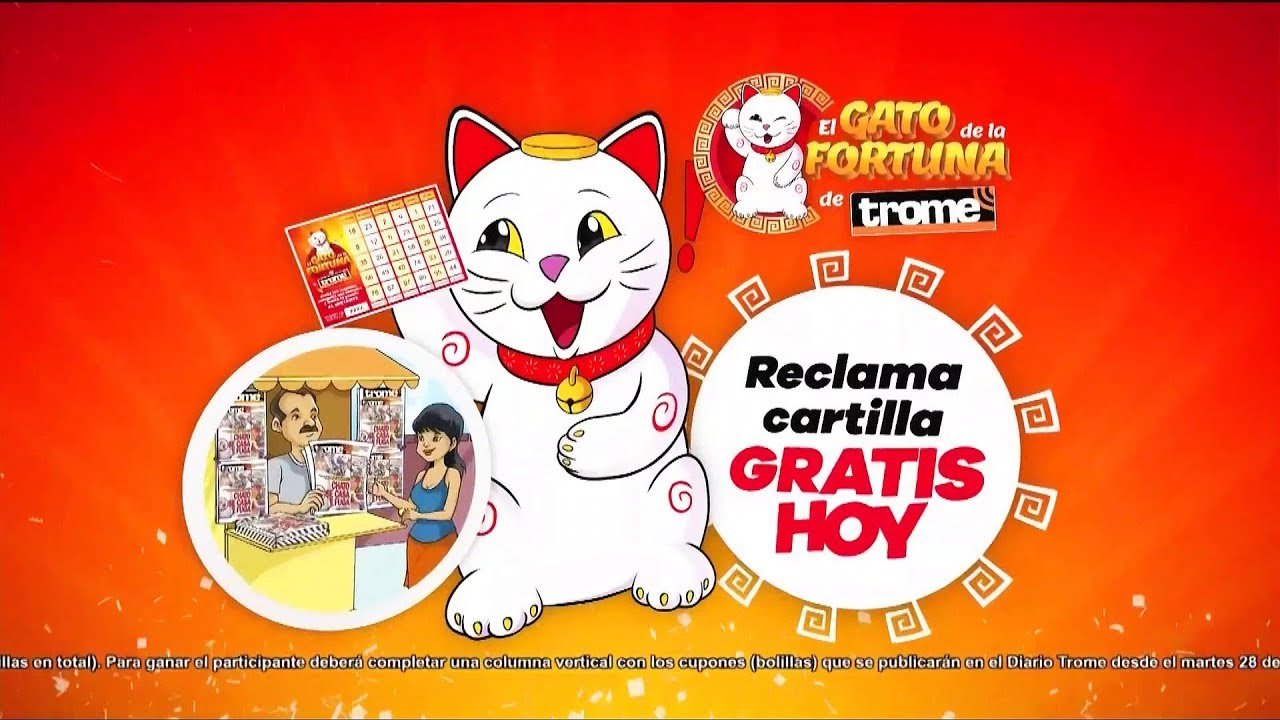 TROME - El Gato de la Fortuna de Trome (2018) - YouTube