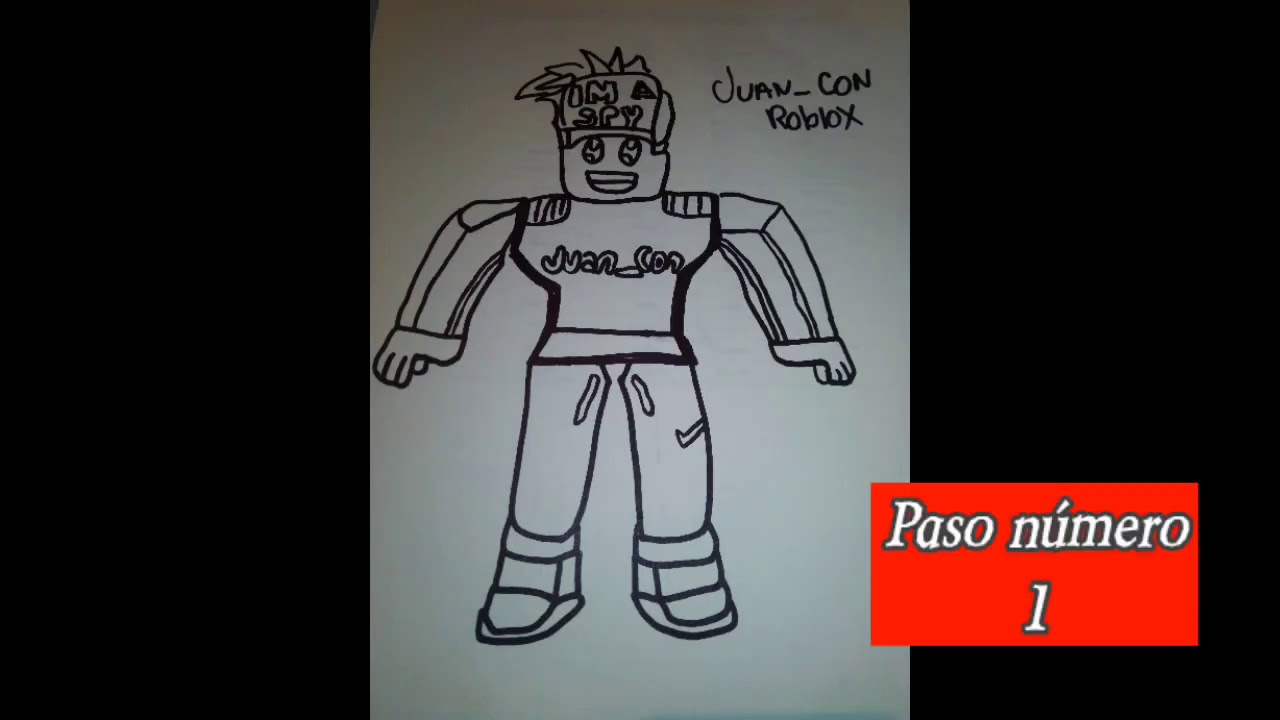 Cómo Dibujar Muñeco Juan_con ROBLOX - YouTube