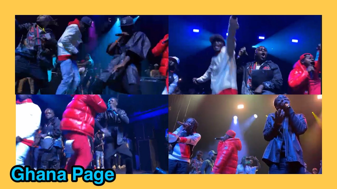 Asakaa Boys first Major performance in USA;O'kenneth,Jay Bhad,Reggie ...