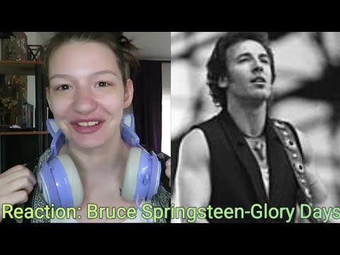 Reaction: Bruce Springsteen- Glory Days - YouTube